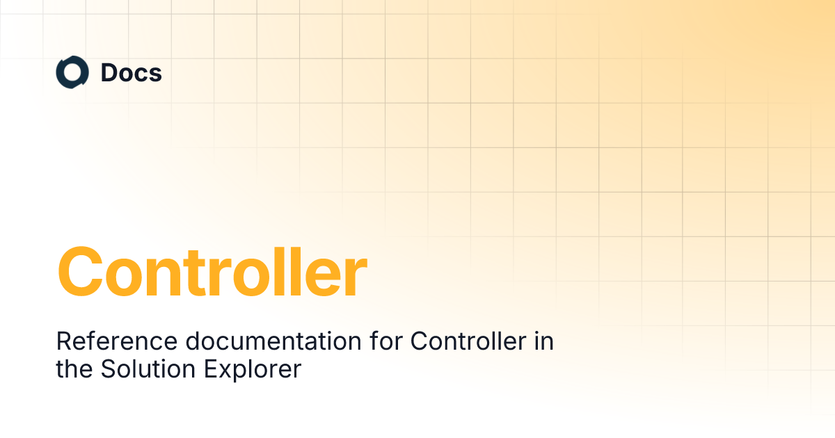 Controller | Docs