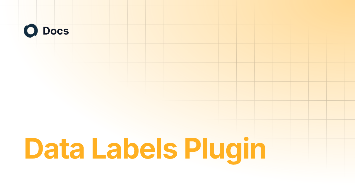 Data Labels Plugin | Docs