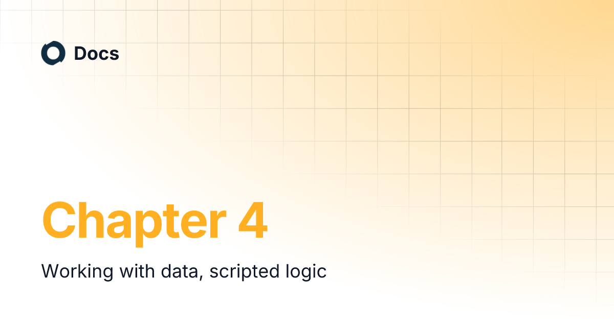 Chapter 4 | Docs
