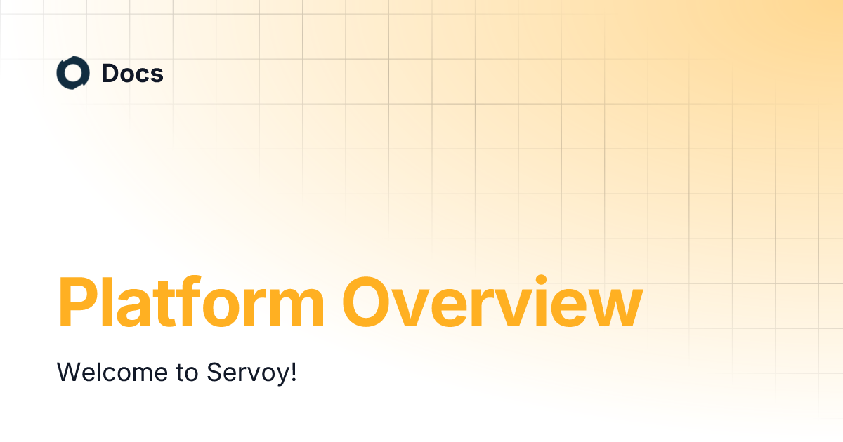 Platform Overview | Docs